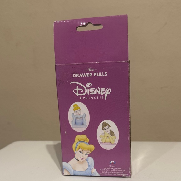 Disney | Accents | Disney Princess Drawer Pulls Cinderella And Belle ...